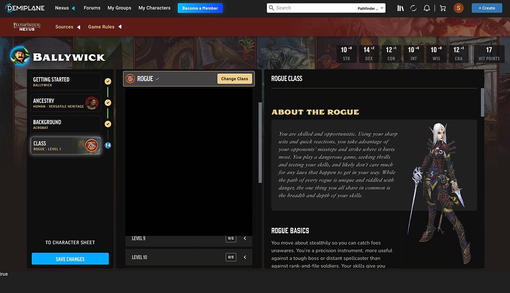 Bug Class Options Not Visible On Safari Browser Pathfinder Nexus 