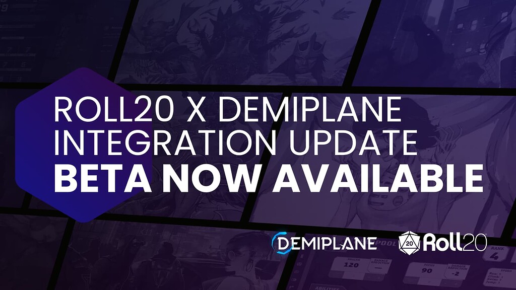 Now Live! Demiplane + Roll20 Beta Integration! - General Discussion ...
