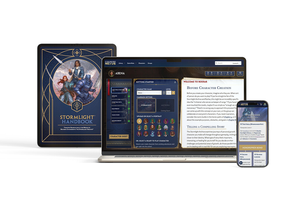 Demiplane x Brotherwise Cosmere® RPG Exclusive Sneak Peek! - News ...