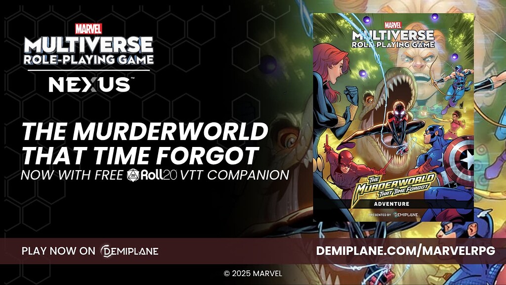 [Marvel] The Murderworld That TIme Forgot VTT Companion! - News ...