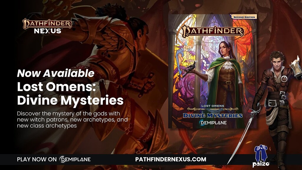 Lost Omens: Divine Mysteries - Support Thread - Pathfinder Nexus ...